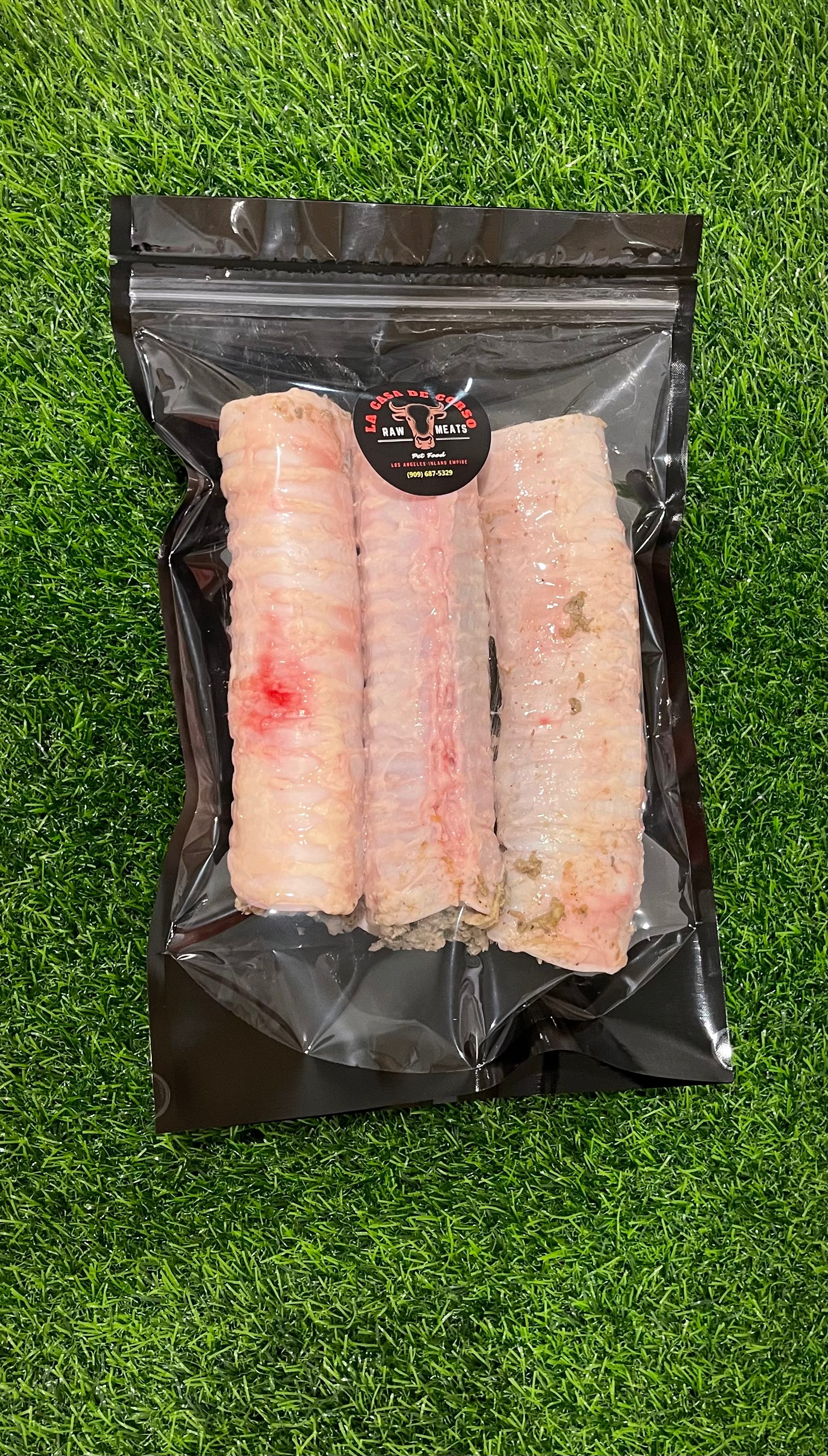 Green Tripe Stuffed Trachea for Dogs